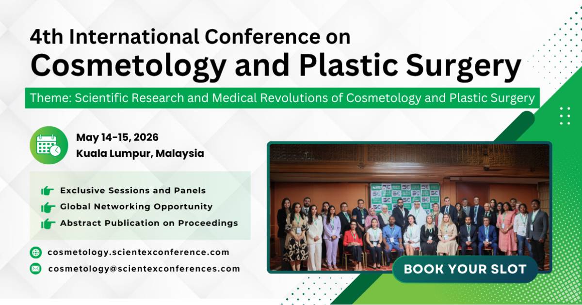 Cosmetology Conference 2026 | Dermatology | May | Malaysia